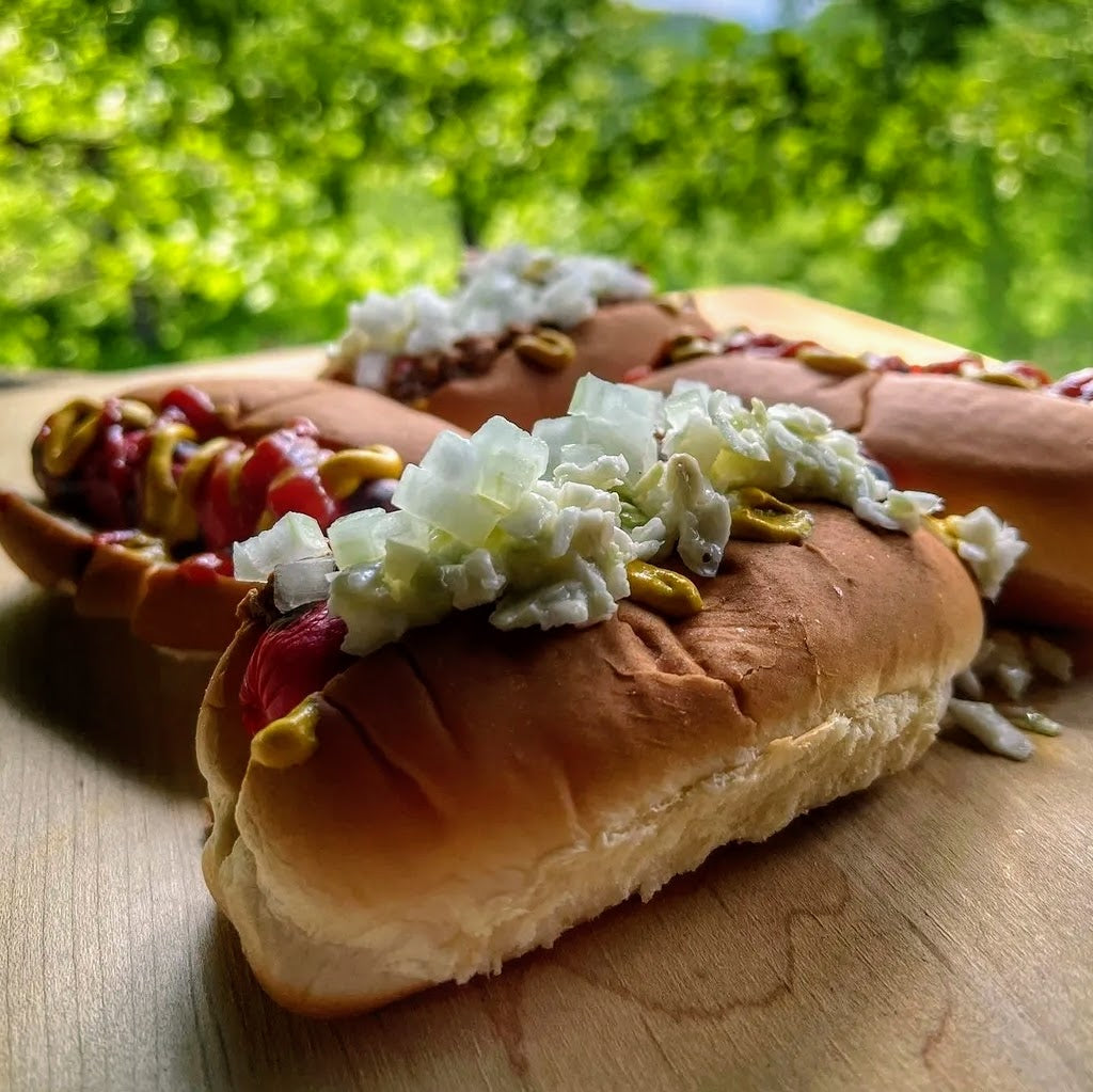 Bright Leaf Franks Bulk 10 LB Box | Carolina Packers Inc - Bright Leaf ...